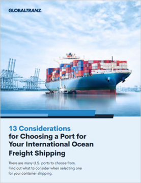 How To Choose an International Ocean Freight Shipping Port | GTZ