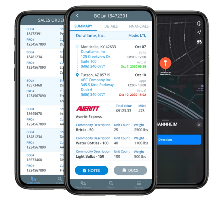 GlobalTranz Mobile for Agents - GlobalTranz